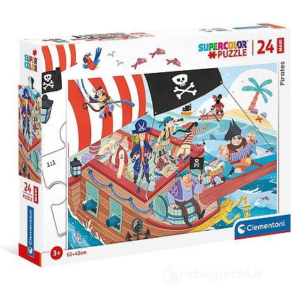 Puzzle Maxi 24 Pz Pirati (24209) - Puzzle classici - Clementoni ...