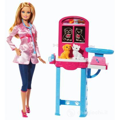 Barbie Veterinaria - Barbie I Can Be? Playset (BDT53) - Barbie - Mattel ...