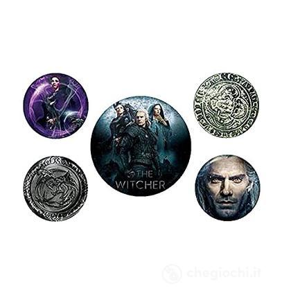 Witcher The: Design 1 Badge Pack - Decorazioni cameretta - Pyramid ...