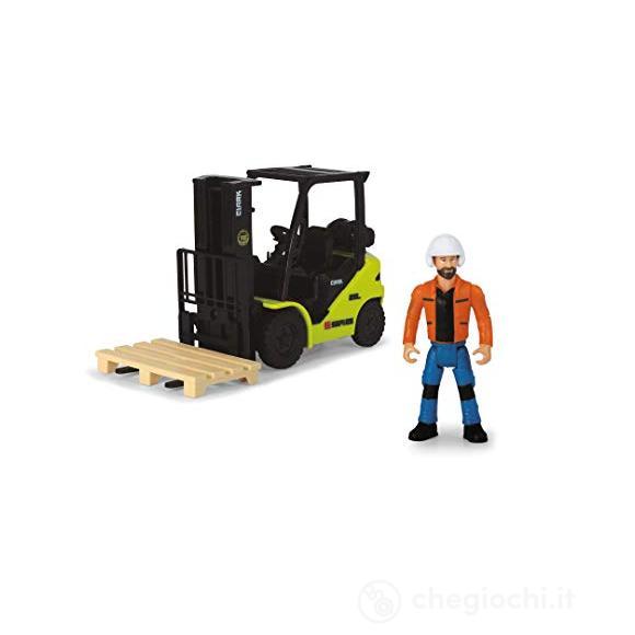 Dickie Playlife Set Muletto Clark 16 Cm - Veicoli da cantiere - Simba ...