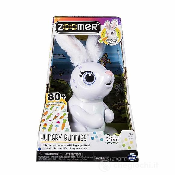 Zoomer- Hungry Bunny Coniglio Interattivo, Colori Assortiti (6044085 ...