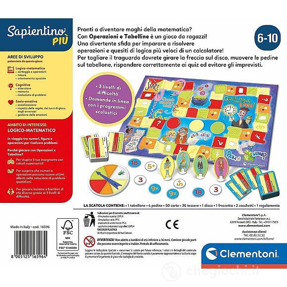 Sapientino Più - Operazioni e tabelline (16596) - Scolastici ...
