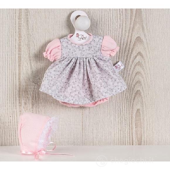 Vestito Bambola Gugu Grigio/Rosso 25 cm (3414230) - Accessori bambole ...