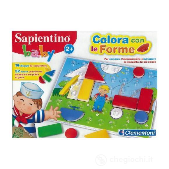 Colora con le forme (12855) - Scolastici - Clementoni | Che Giochi